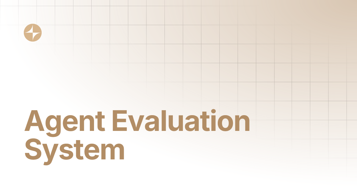 Agent Evaluation System | ROX Docs